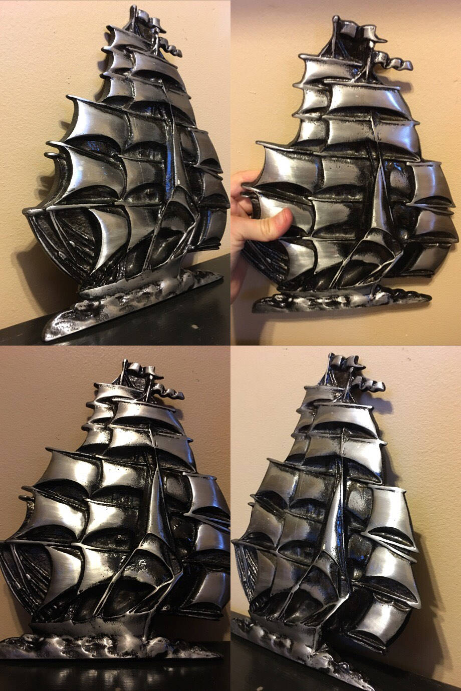 Sailing Ship Wall Decor Sailboat Tallship Pirate Ship Schooner Cast
